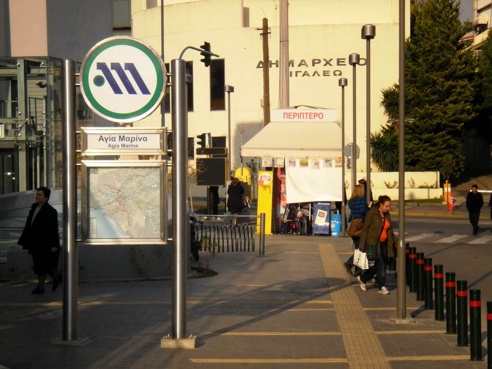 ΕΔΩ ΚΑΙ ΤΩΡΑ ΔΙΚΑΙΩΣΗ : Ο ΣΤΑΘΜΟΣ ΜΕΤΡΟ «ΑΓΙΑ ΜΑΡΙΝΑ» ΒΡΙΣΚΕΤΑΙ ΣΤΟΝ ...
