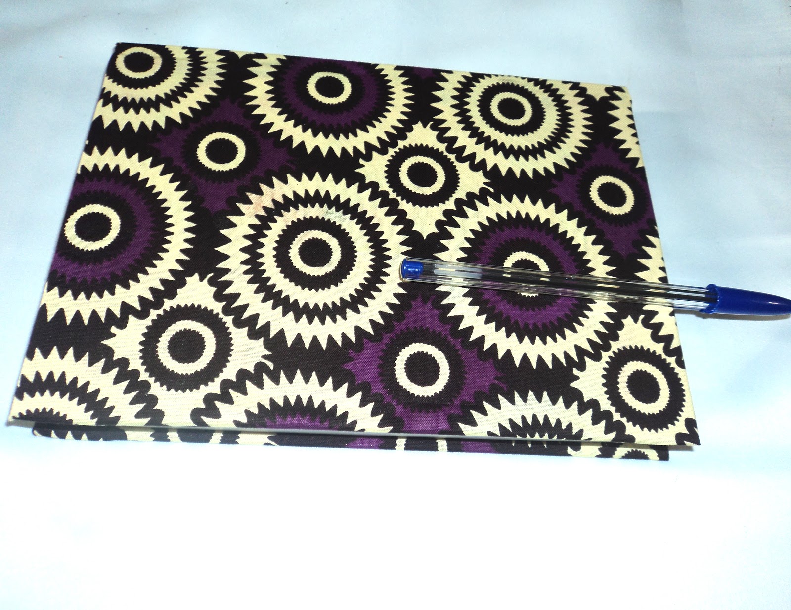 That’s Sew Naija!: DIY: Ankara Fabric Covered Notepads