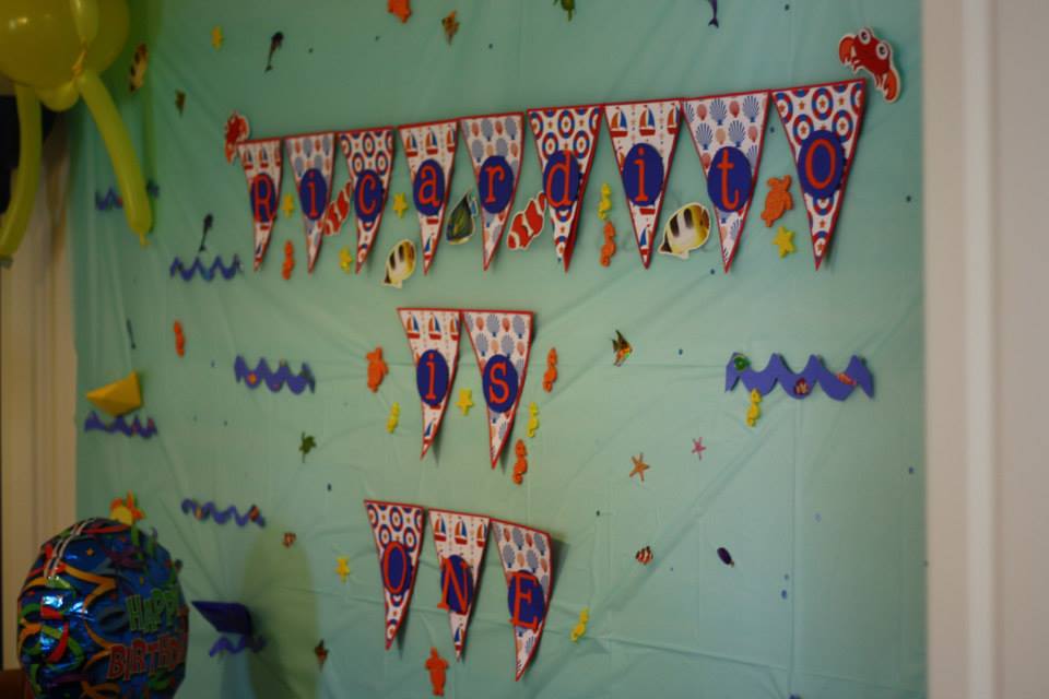 Ocean Theme Birthday Party