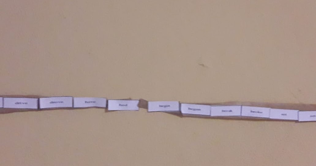 Conectando o Dia a Dia: Dominó dos Verbos Irregulares - Língua ...