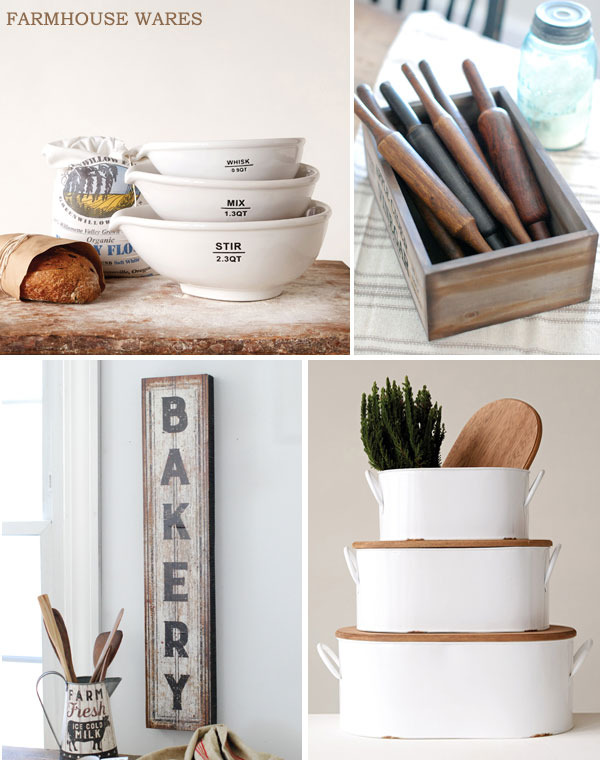 farmhouse musings: Baking with Farmhouse Wares
