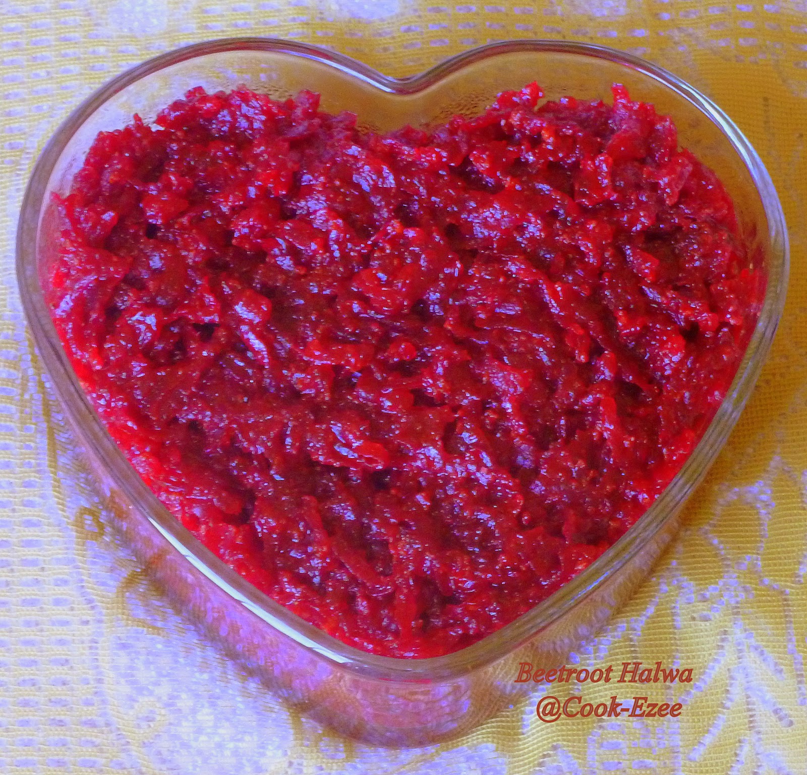 COOK-EZEE: Beetroot Halwa/Beetroot Pudding
