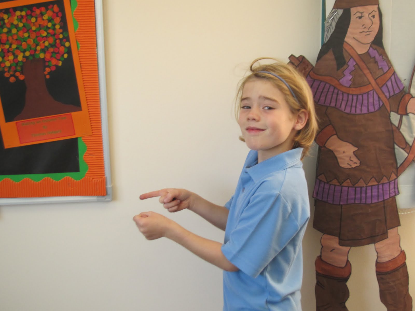 News @ Tabuk Primary School: Orly demonstrates "bow and arrow" in ...