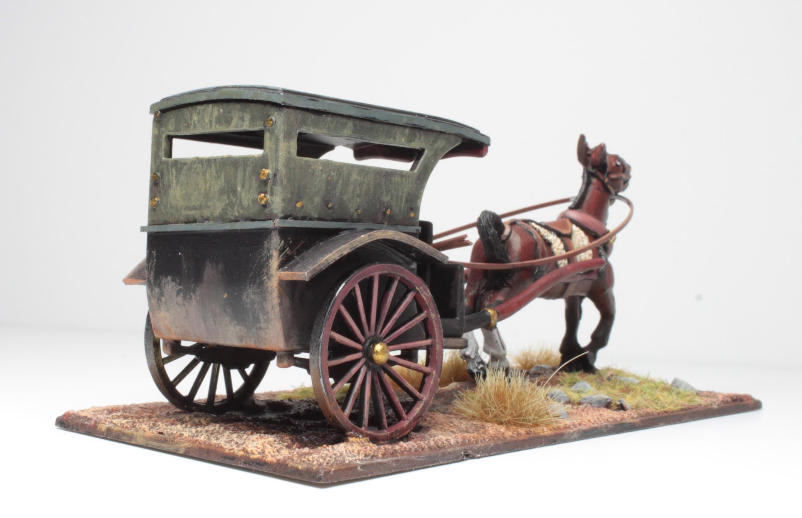 28mm Victorian Warfare: Reverend Otto Witt's Carriage