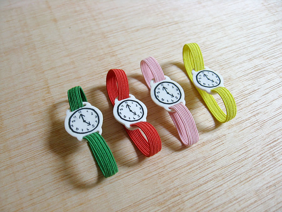 misako mimoko: New fake watches for kids and grownups
