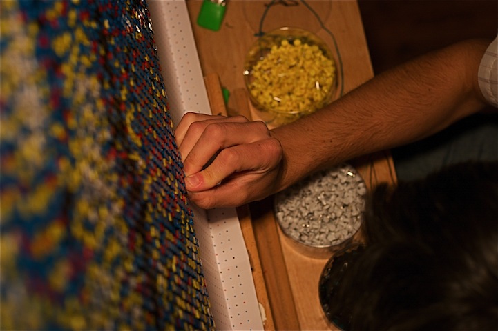 Simply Creative: Push Pin Art by Eric Daigh