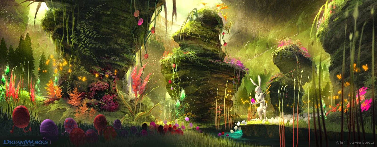 Jayee Borcar: Rise of the Guardians: Bunny World Concepts