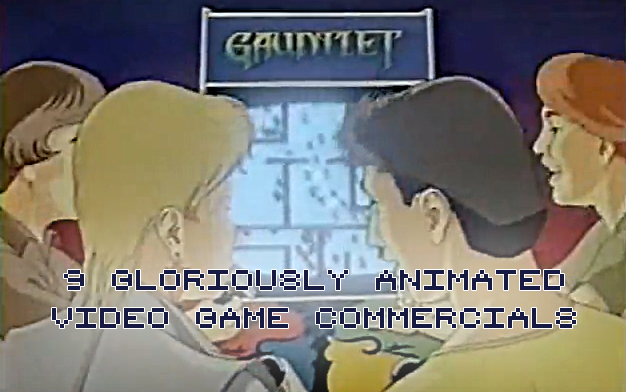 9 Gloriously Animated Video Game Commercials From the '80s