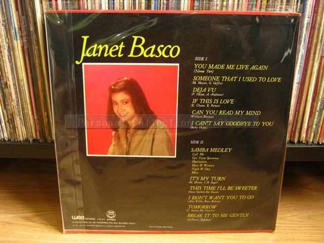 My OPM LP Collection: Janet Basco
