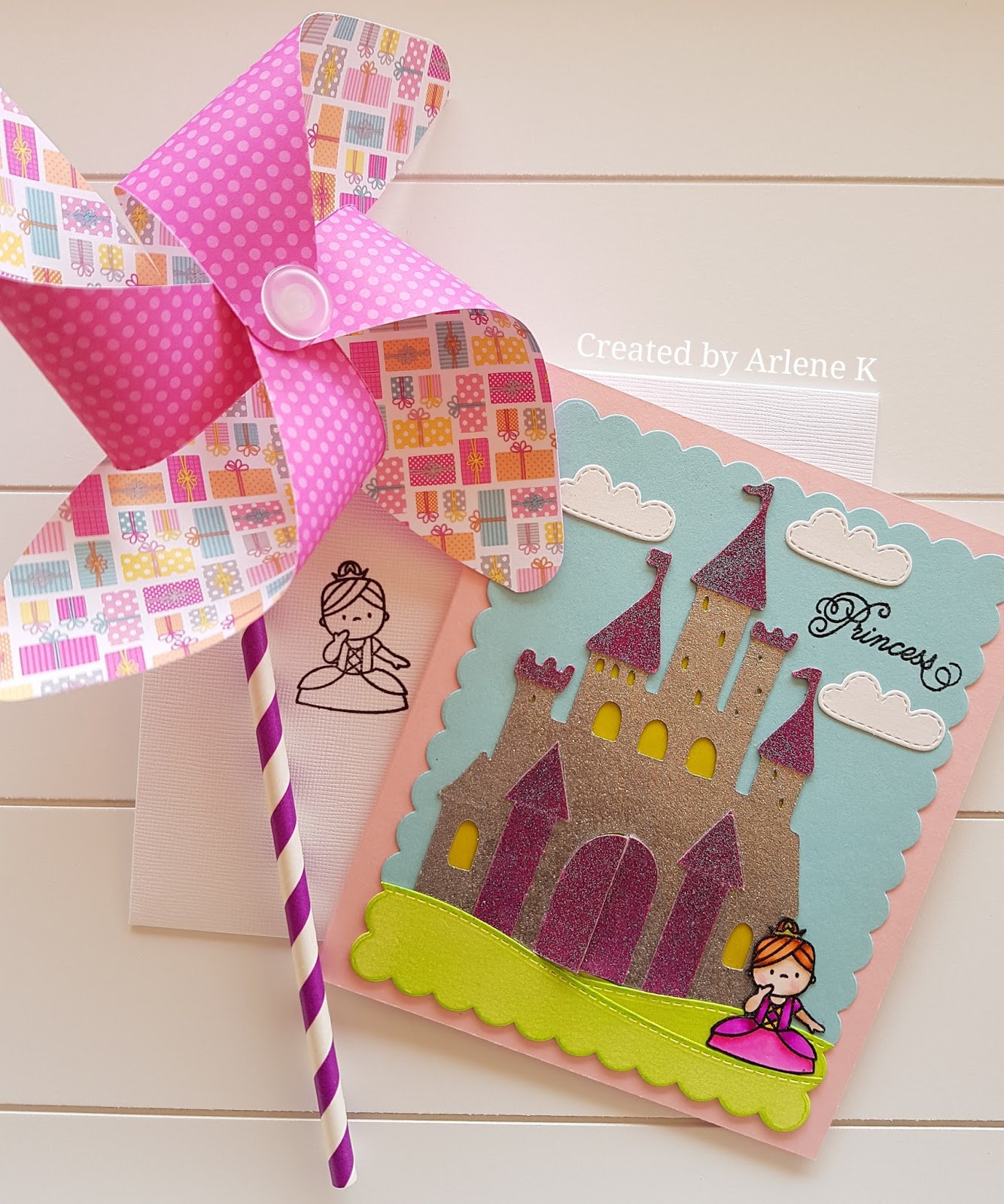Knipoog Creations: Princess Card