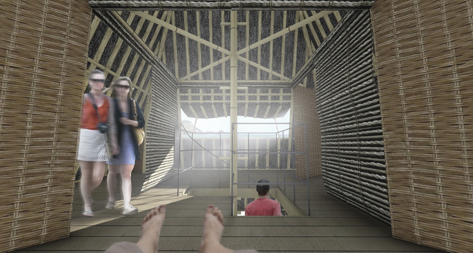 Khairul Umam Al-Banjari: Bale Berugak - Mandalika, Lombok, NTB ...