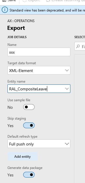 Composite Data Entity