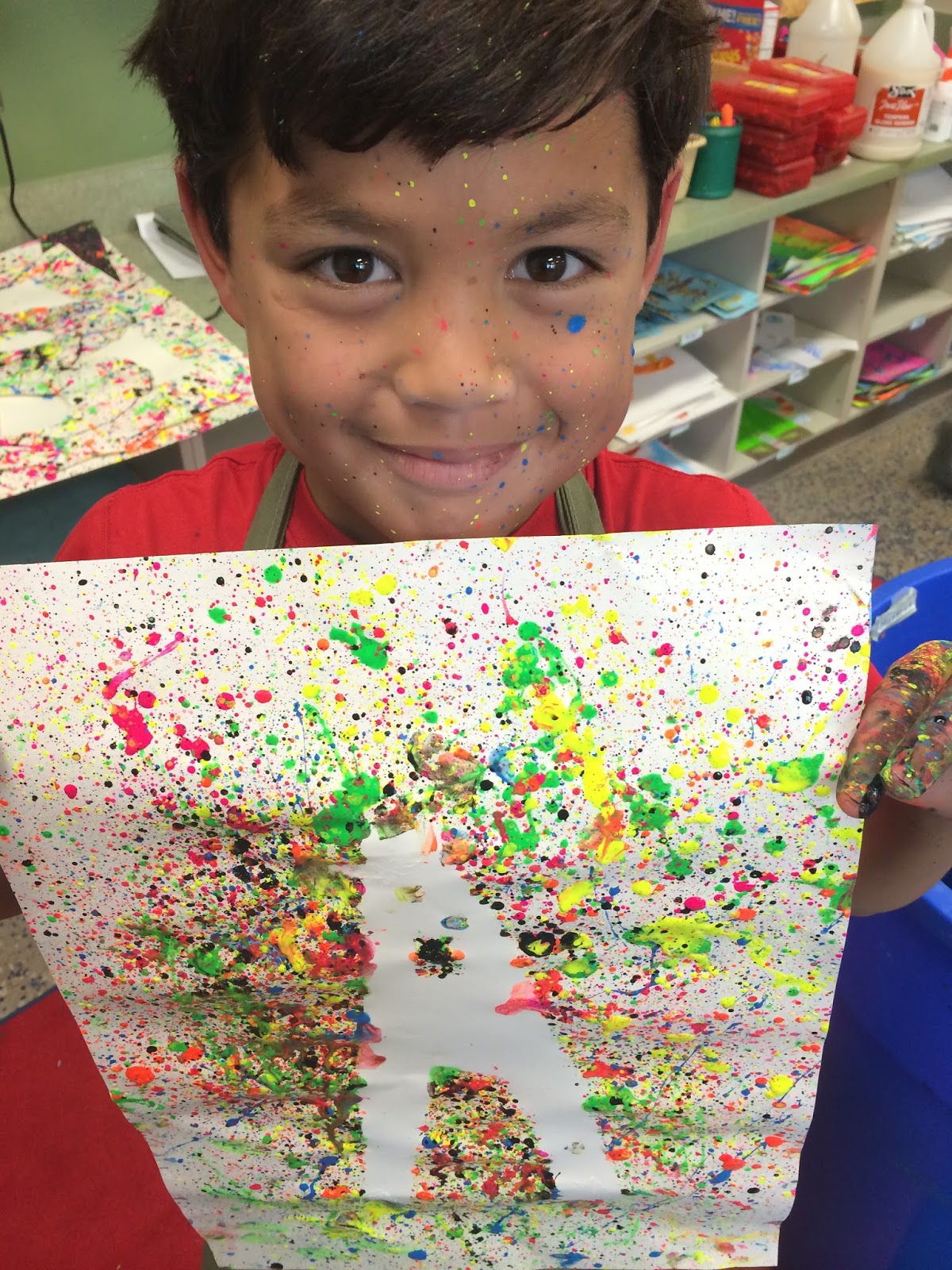 smART Class: Splatter Paint Innitials