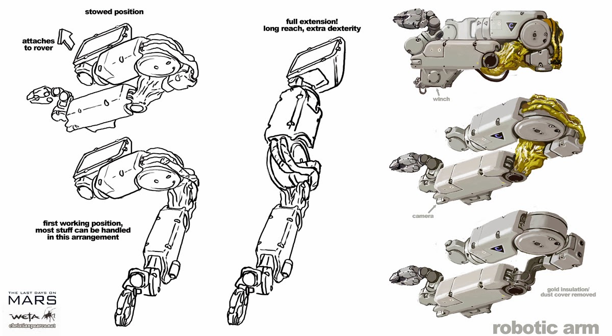 Christian Pearce: The Last Days on Mars - Rover Concept
