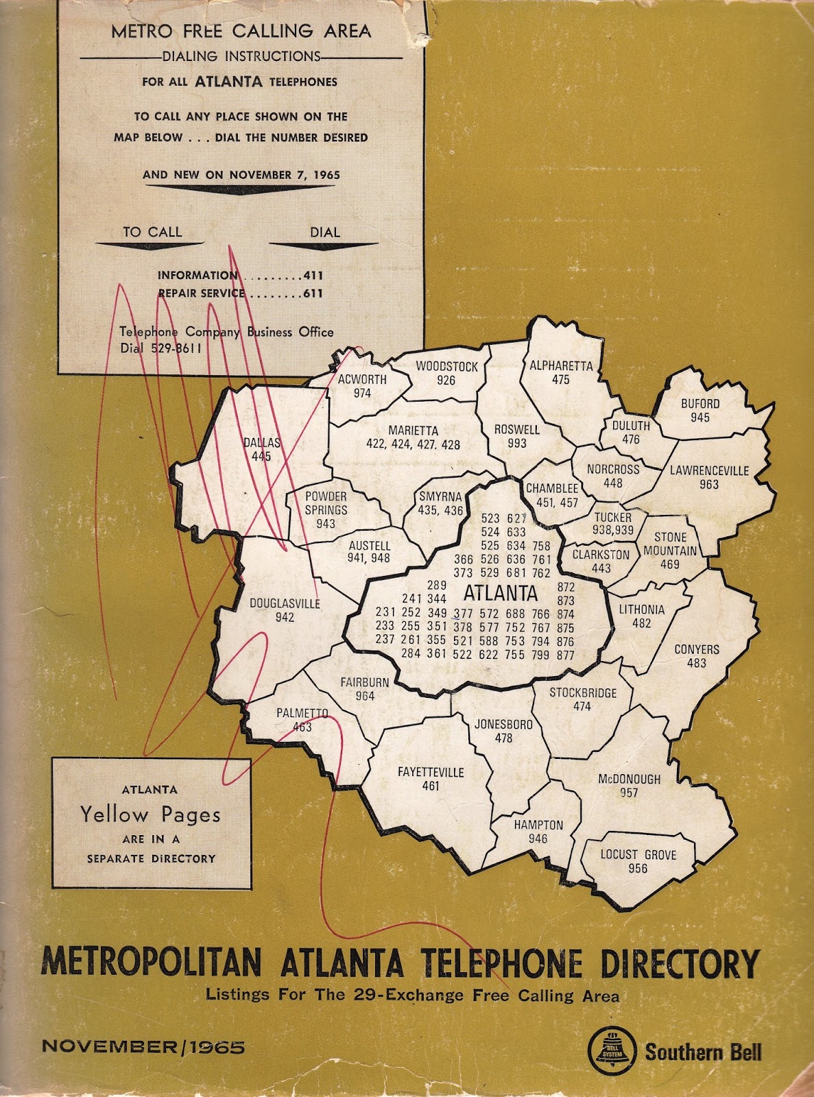 INSIDE BOB FOREMAN'S BRAIN PART 2: COVER ART: ATLANTA TELEPHONE ...