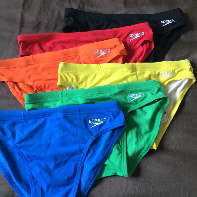 Speedo Musings: Rainbow of Color