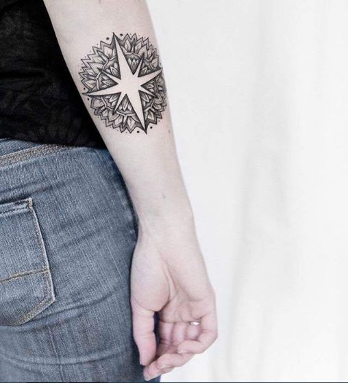 50+ Compass Tattoos For Men (2020) Designs & Meanings | Tattoo Ideas 2020