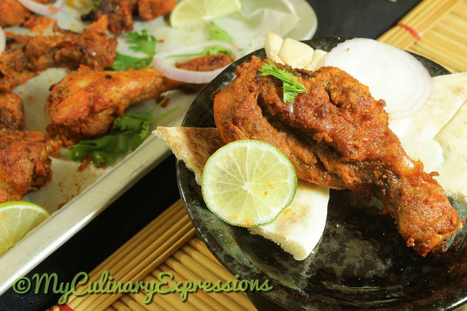 Roasted Chicken Drumstick | Tangdi Kebab • My Culinary Expressions