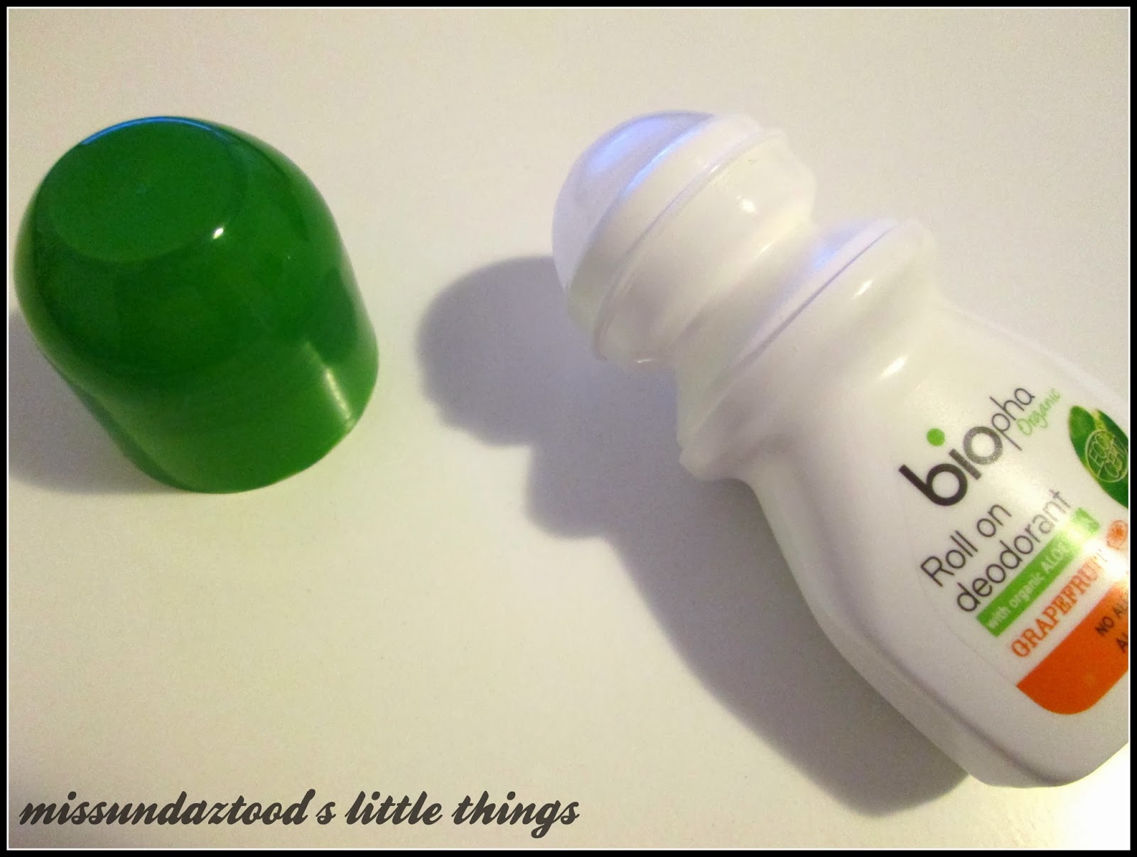 Biopha Organic Roll on deodorant - Grejp - Missundaztood's Beauty Scents