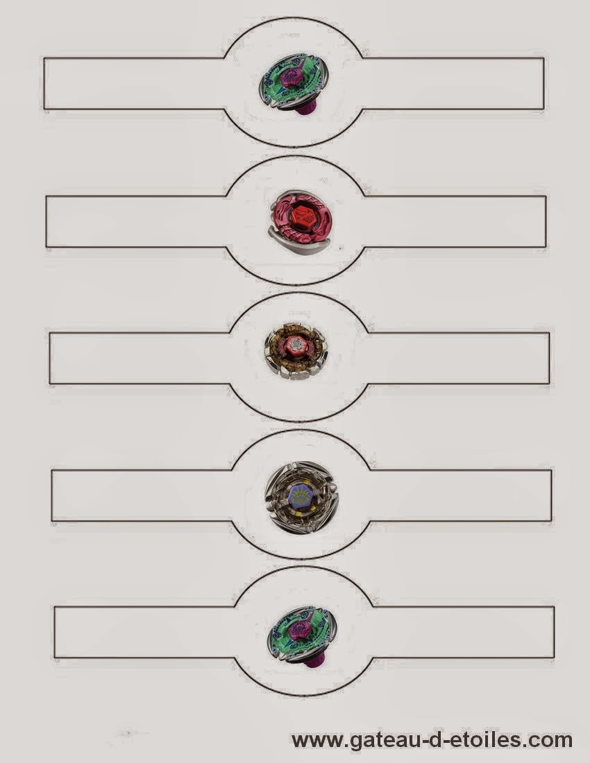 Beyblade: Free Printable Kit. - Oh My Fiesta! for Geeks
