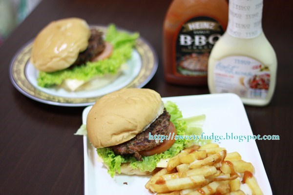 Sweetyfudge Bakery (001925672-X): Resepi: Homemade Burger