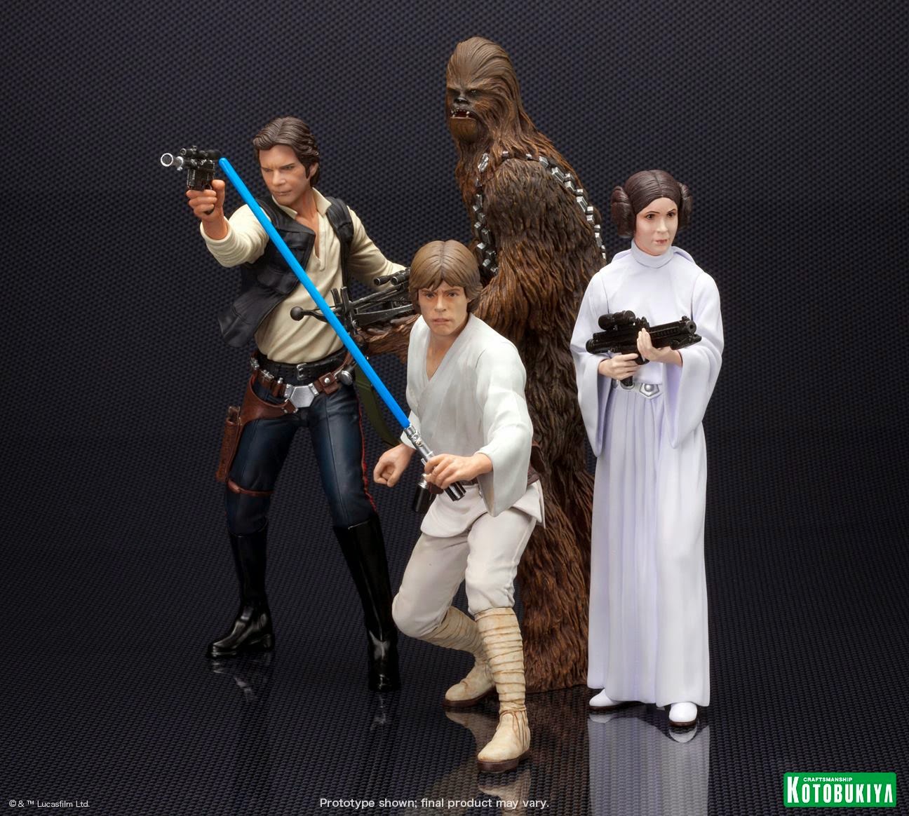 toyhaven: Check out these Kotobukiya Star Wars Luke Skywalker ...