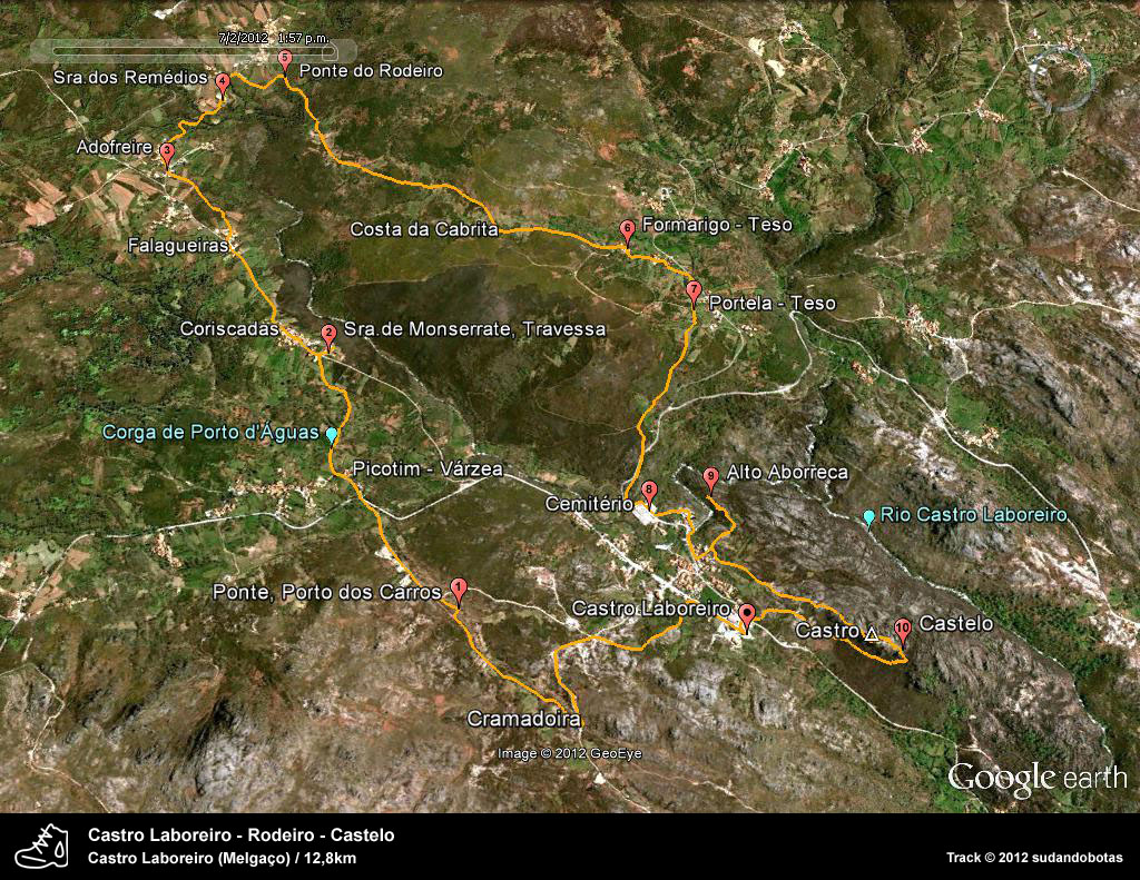 SUDANDO BOTAS: Castro Laboreiro - Rodeiro - Castelo