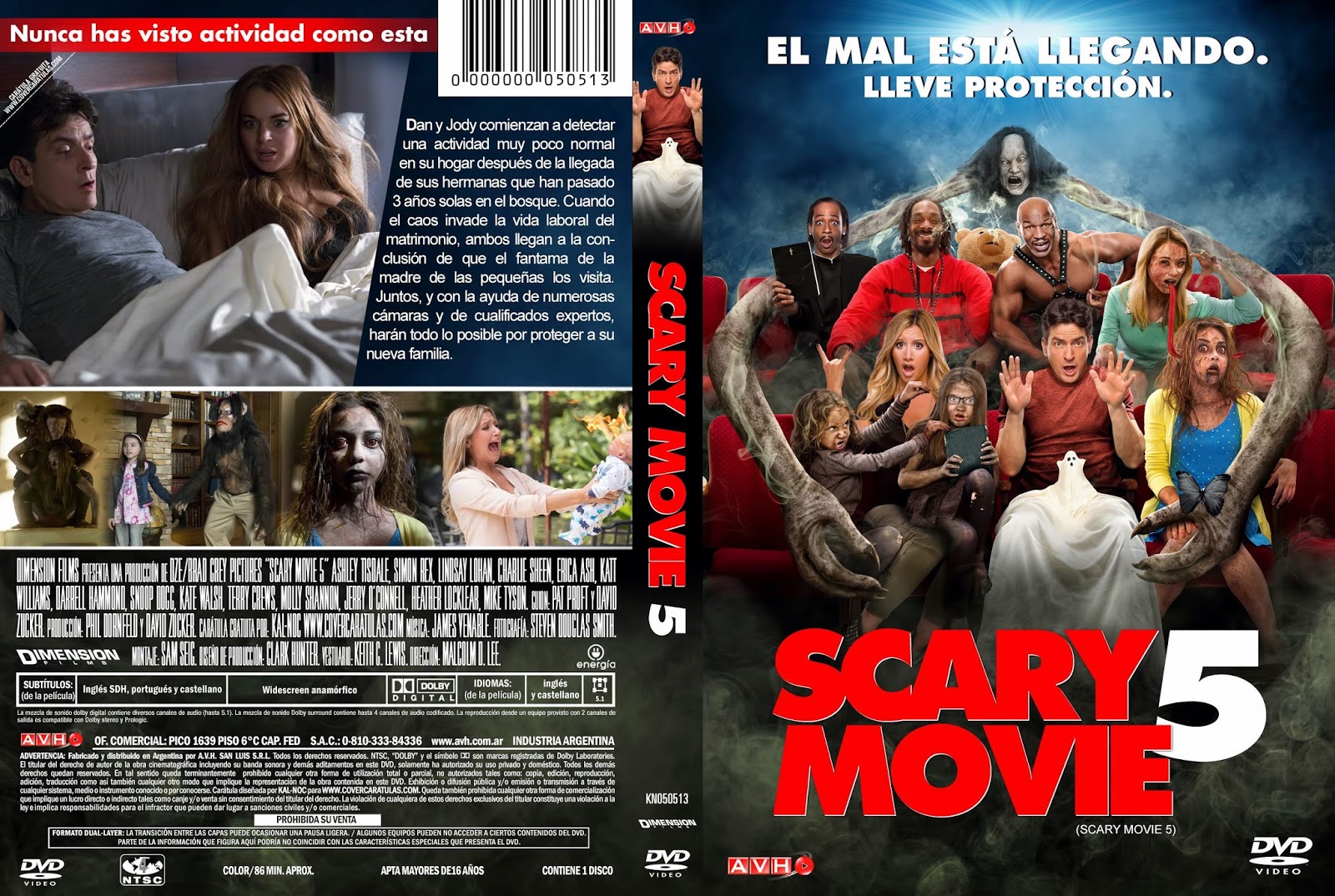DVD - PS2 - SERIES - PROGRAMAS: Scary Movie 5 - Una Película de Miedo 5 ...