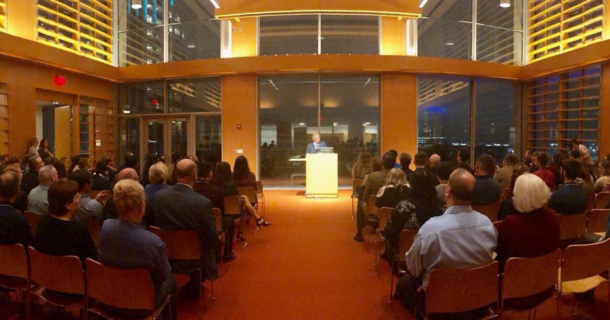 Dialogue: Scenic Sixth Floor of the Slover Library