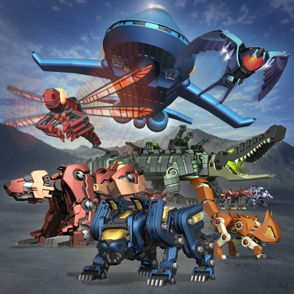 Stompy s Custom Zoids Wallpaper - Anime HD Wallpapers