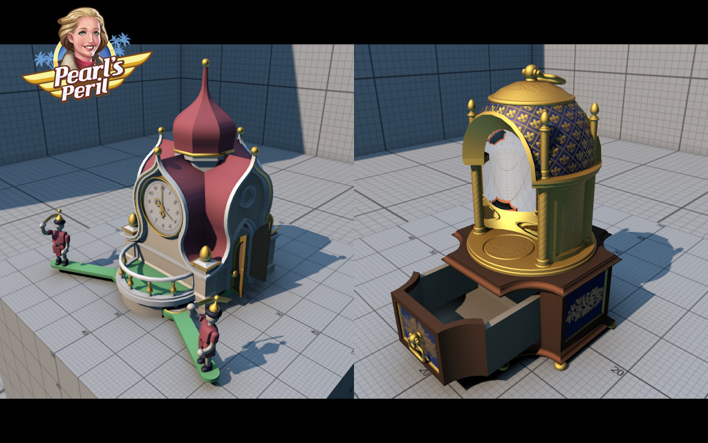 Victor van Schagen: Pearl's Peril: 3D Objects I