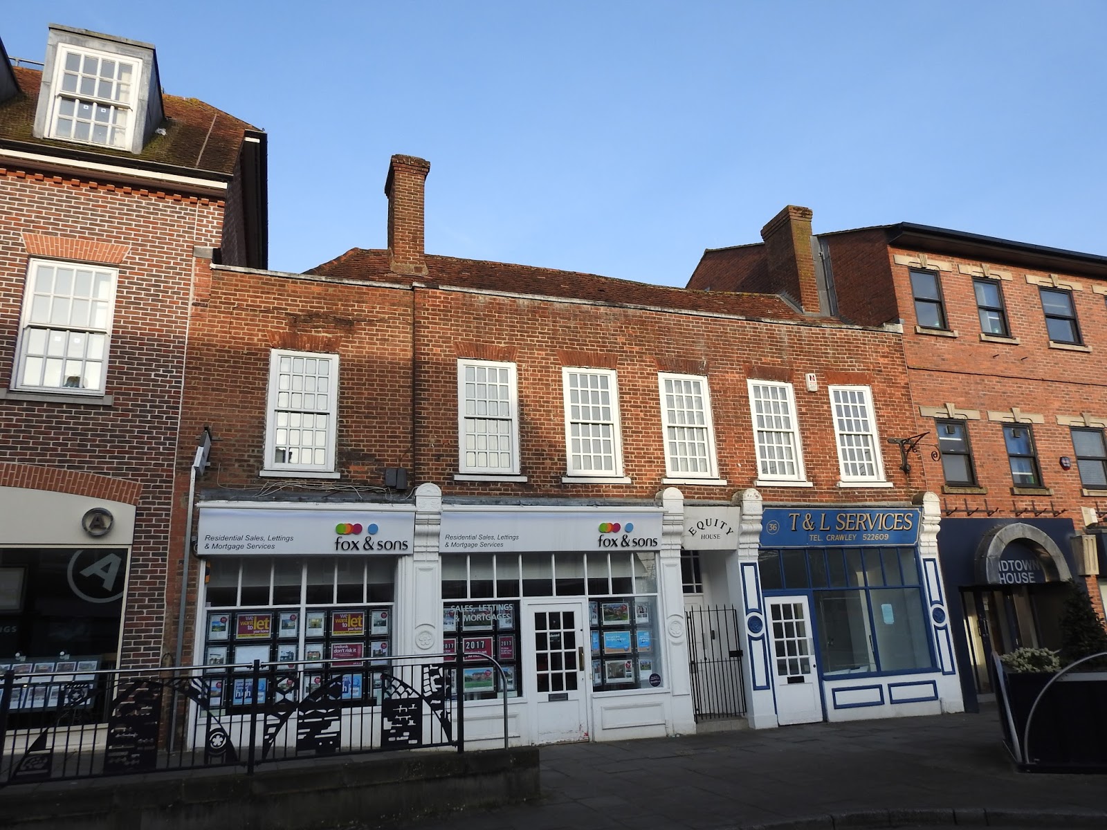 Crawley Old Town: TWO PICTURES: 34-36 High Street