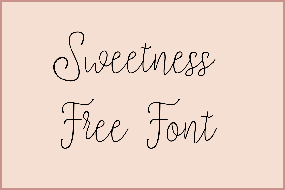 DLOLLEYS HELP: Sweetness Free Font