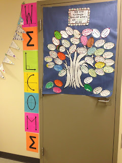 Math Dyal: Math-y Door Decor