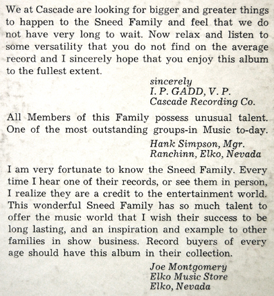 The Homoerratic Radio Show: The Sneed Family