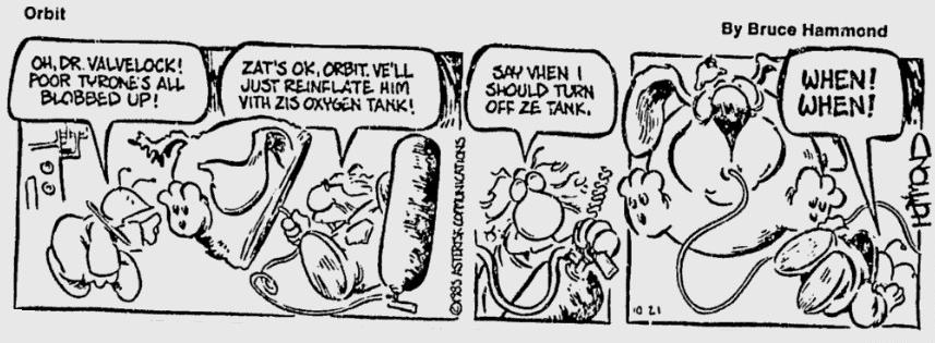 Sunday Comics Debt: Return to Orbit