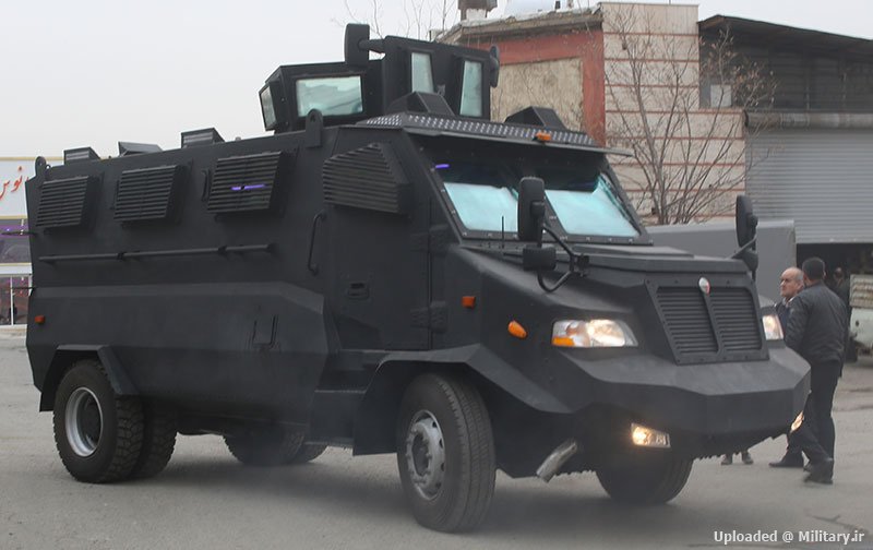 Intel on Iran: Iranian Jasour (“Brave”) APC tactical vehicle
