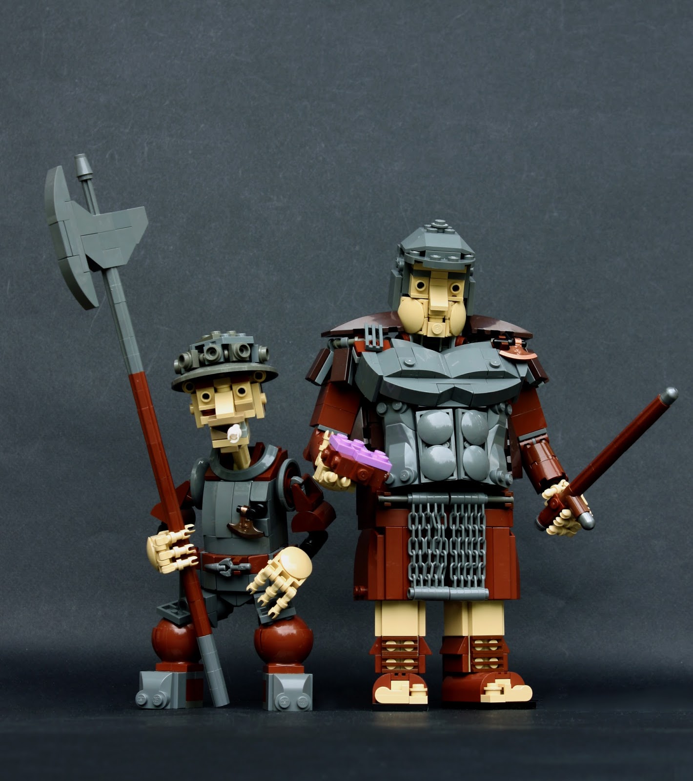 MOC: Sergeant Colon & Corporal Nobbs | Cyclopic Bricks