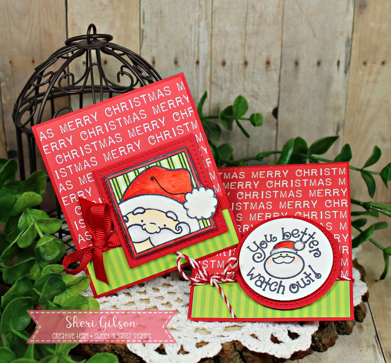 Paper Crafty's Creations : Sweet 'N Sassy Stamps | Christmas Blocks ...
