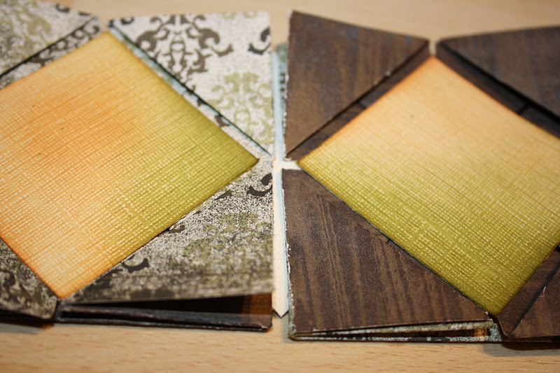 FarbundPapierwelten: Mein Swap -> Anleitung für ein Origami-Minialbum