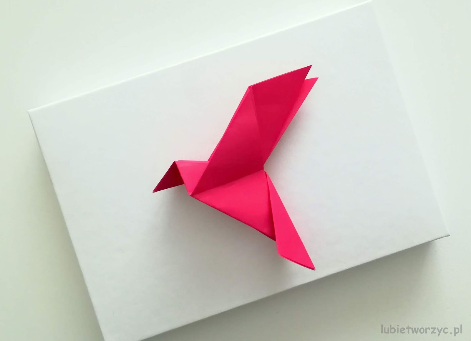 Ptak origami (video)
