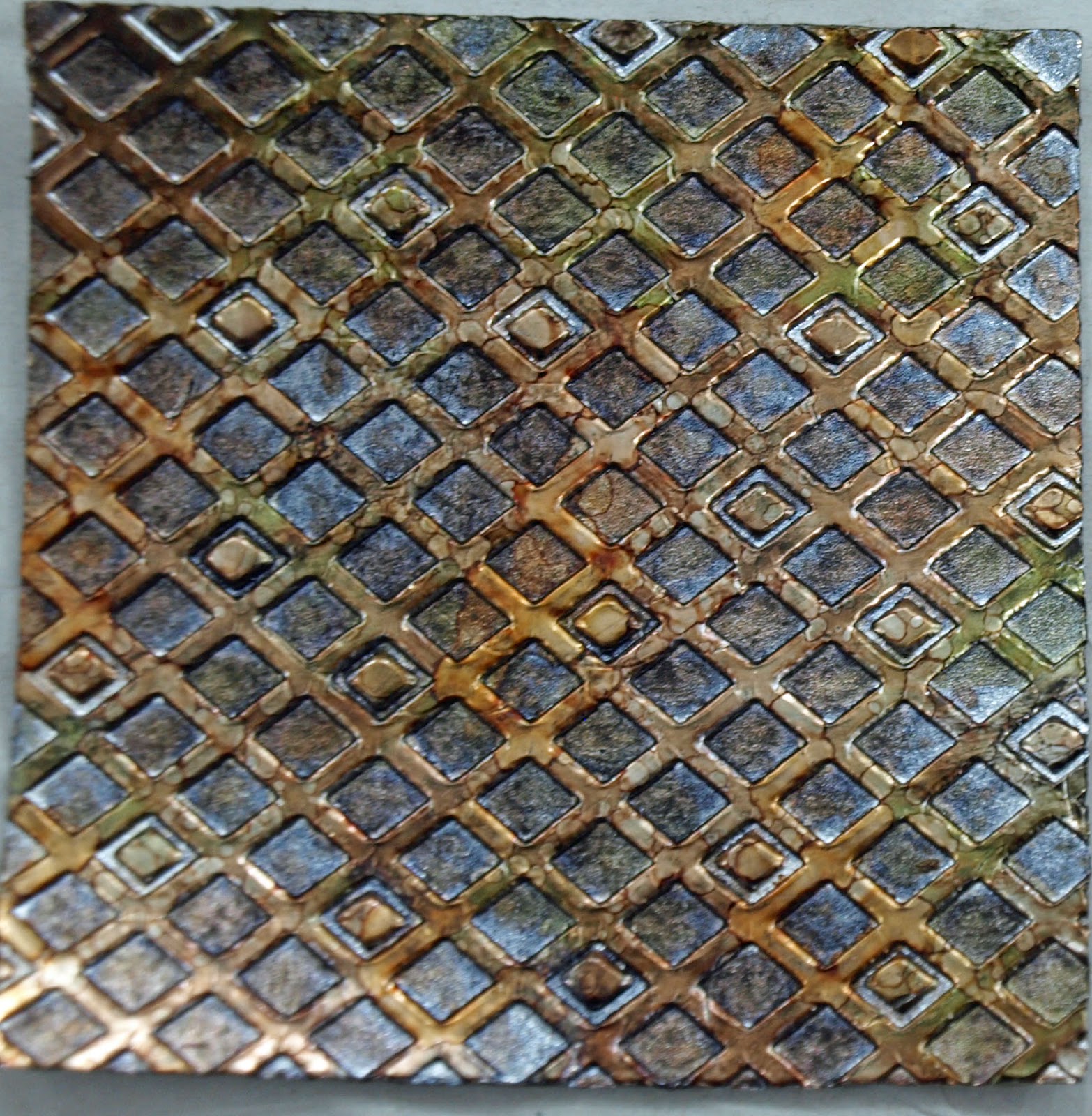 Dragonfly Dreamers: Faux metal embossing tutorial