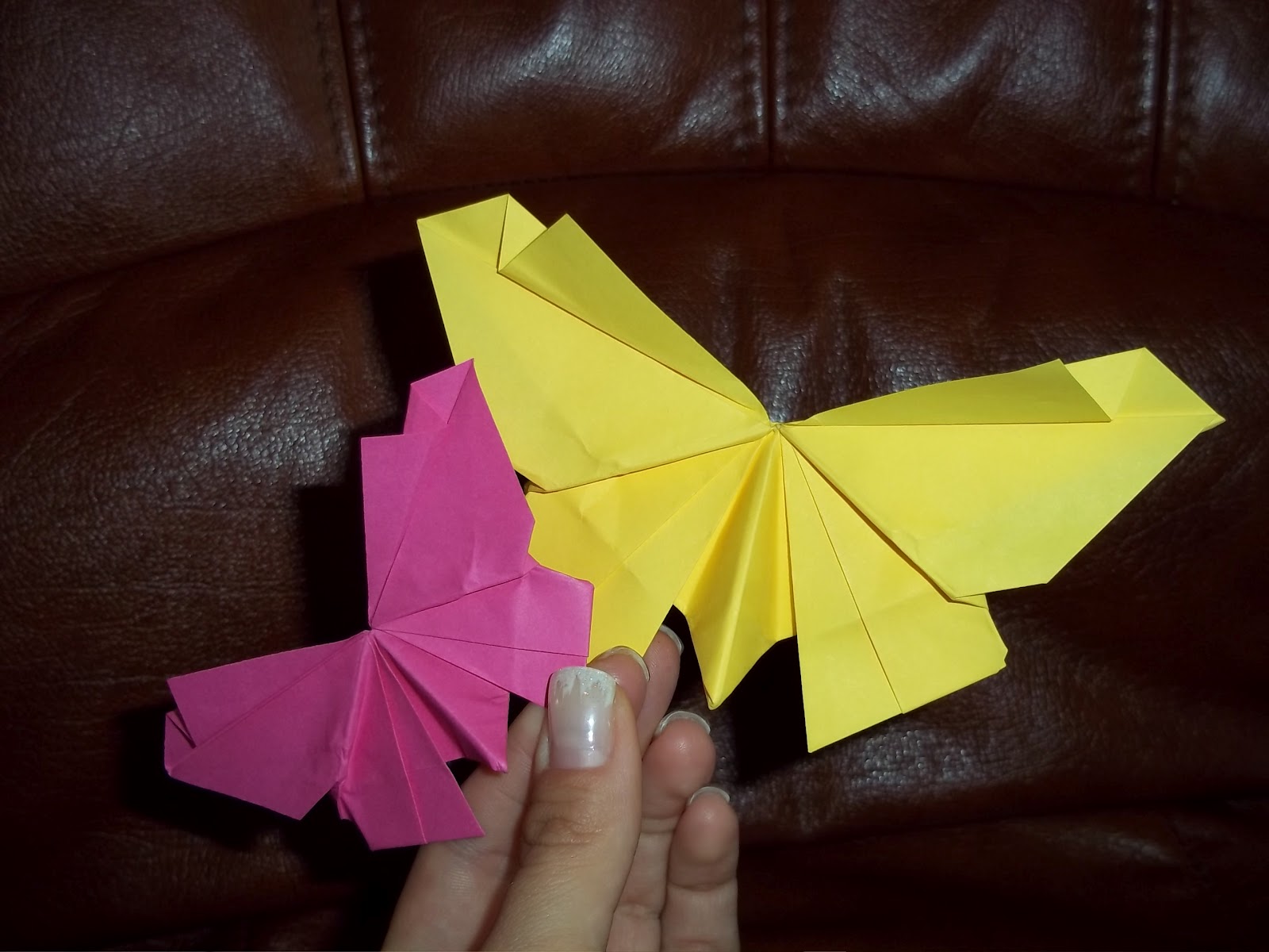 Monika i Origami: Motylek