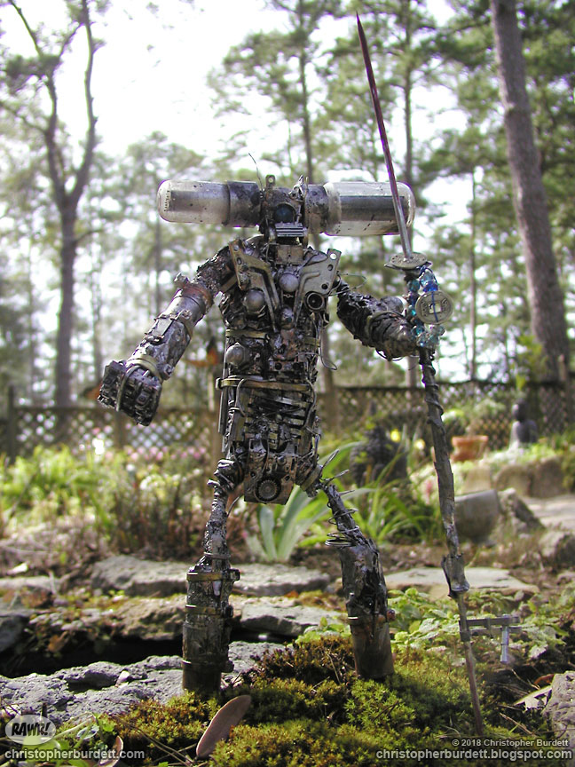 The DOODLES, DESIGNS, and aRT of CHRISTOPHER BURDETT: Trash Golem Scout ...