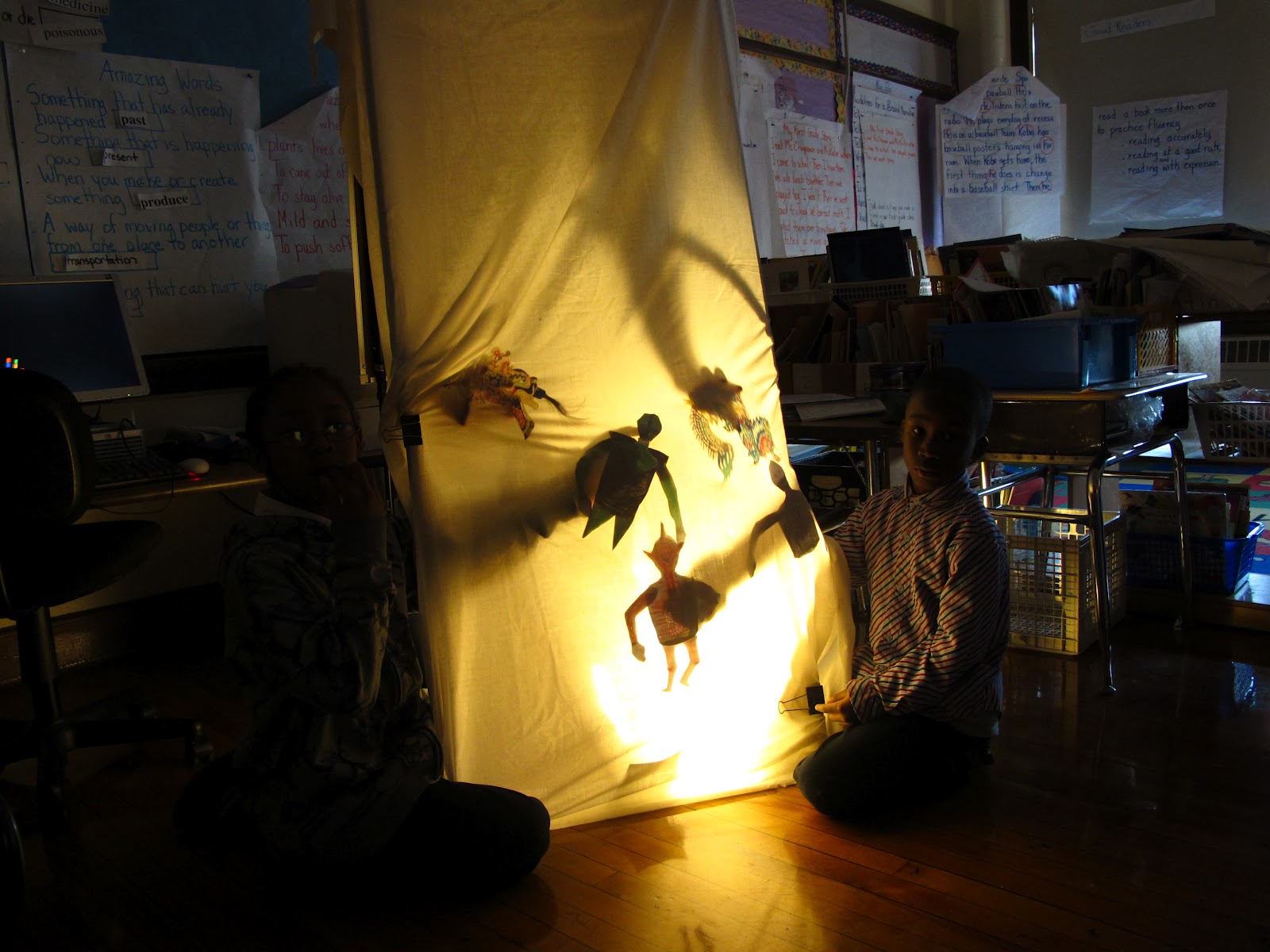 Art is a Bridge: Shadow puppets