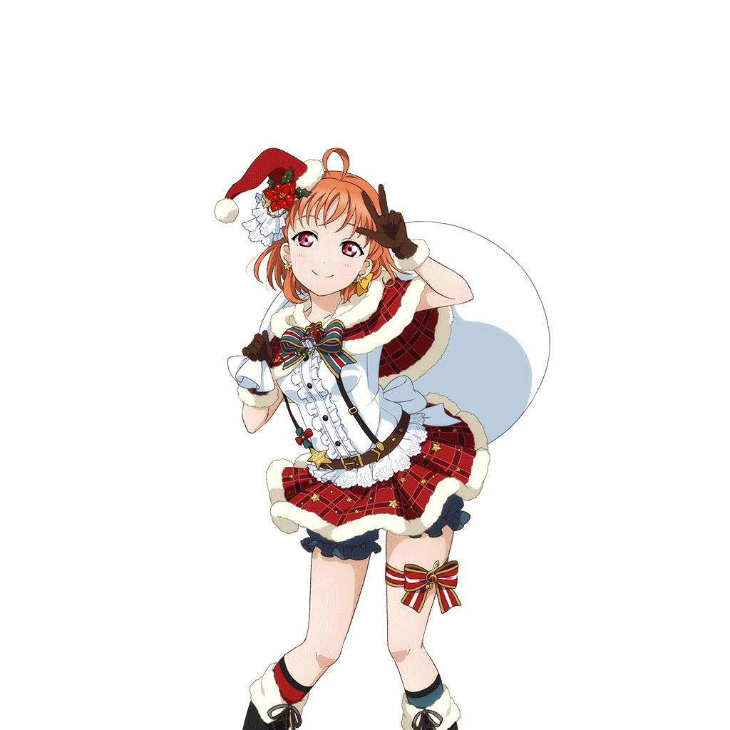 Love Live! Render's: Christmas (Aqours) PART 1 Render Set