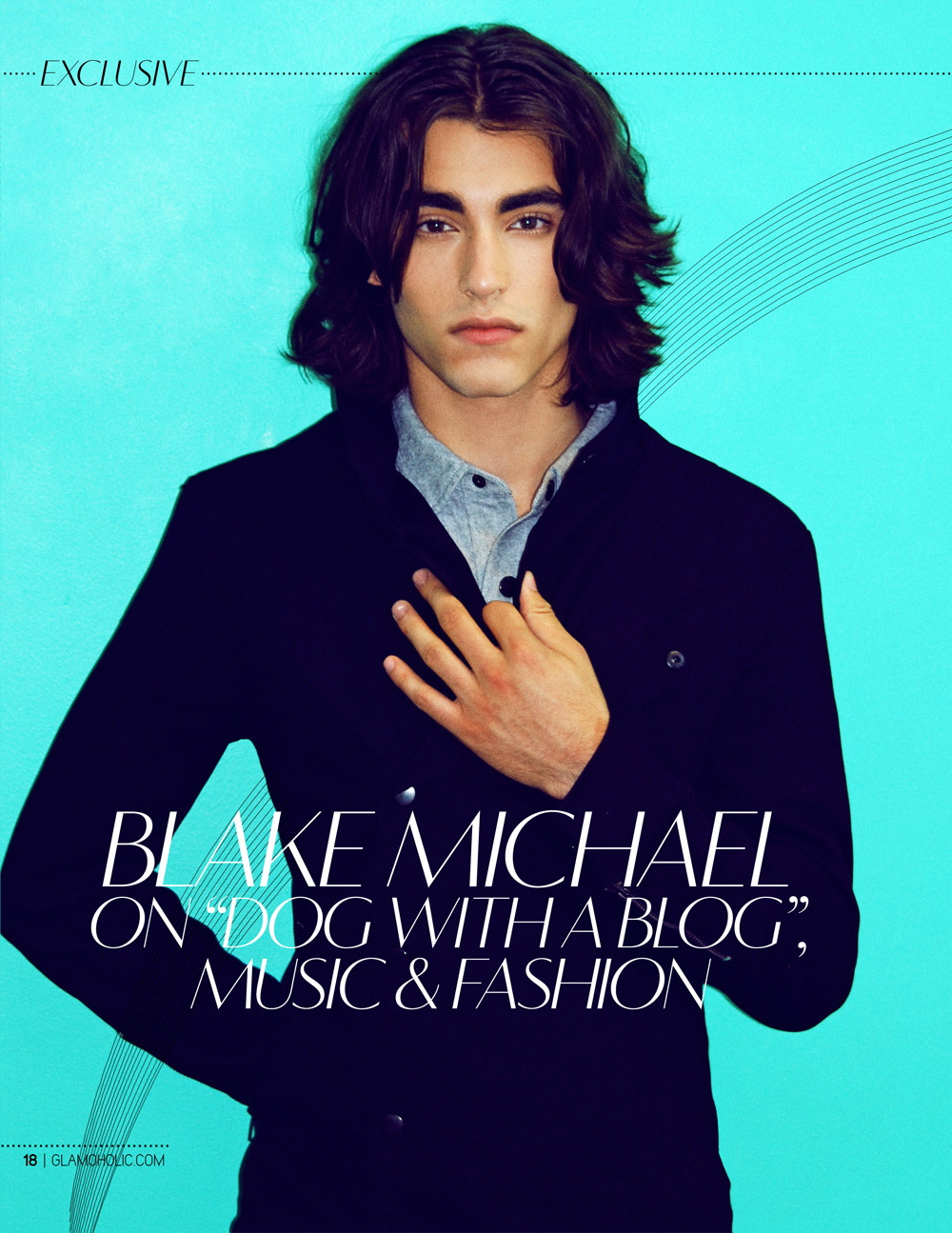DisneyChannelEARS: Blake Michael opens up to Glamoholic Magazine about ...