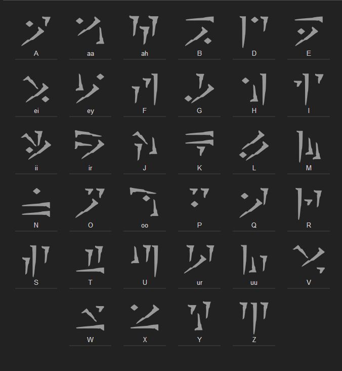 DOVAH - LENGUA DRAGÓN