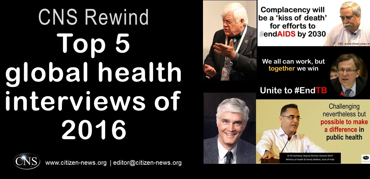 CNS: [CNS Rewind] Top 5 global health interviews of 2016