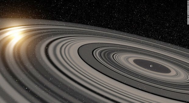 @ANBOLIVIA: UN PLANETA CON ANILLOS 200 VECES MAYORES QUE SATURNO